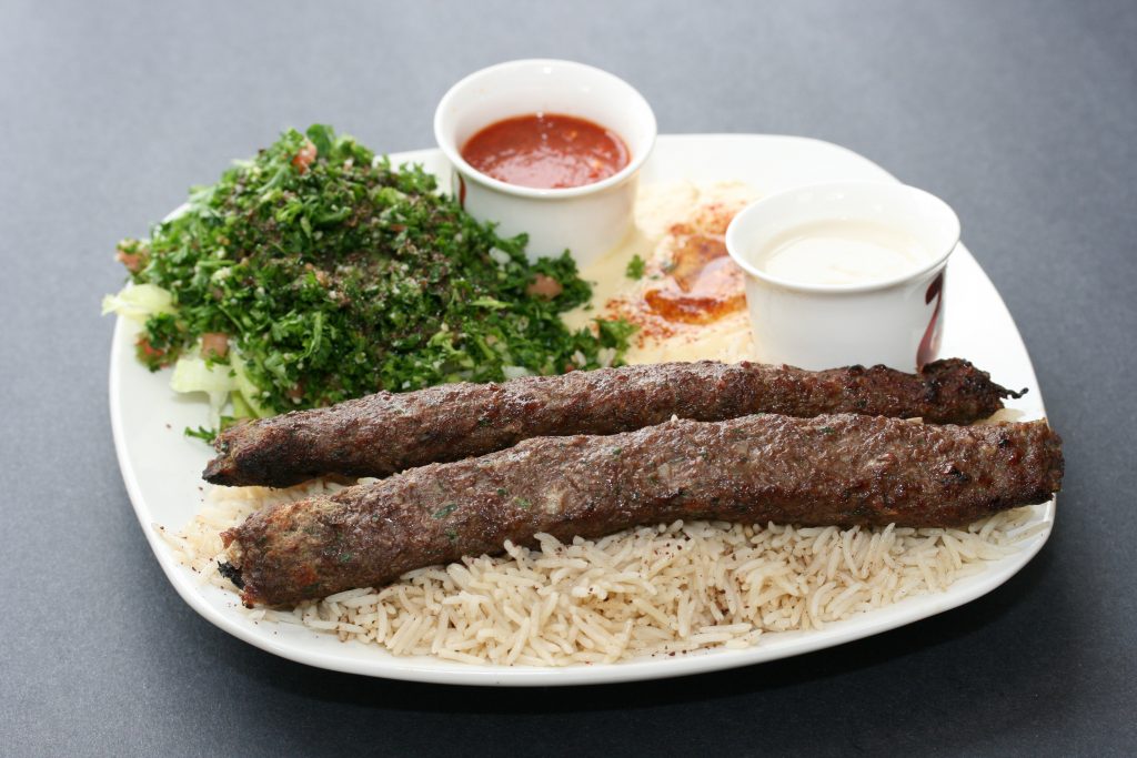 Kafta Plate – Crispy Falafel